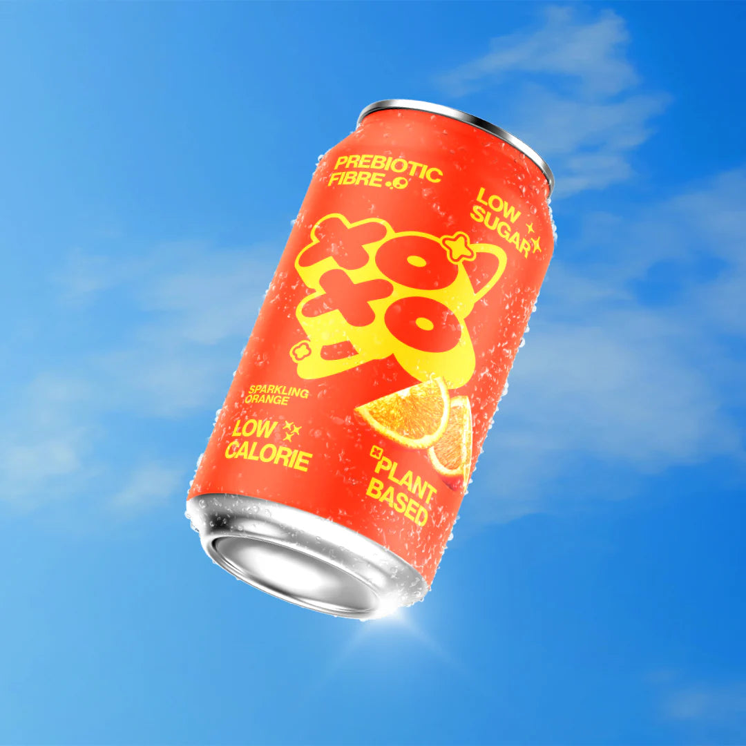 XOXO Orange Prebiotic Soda 12 x 330ml – mahalo