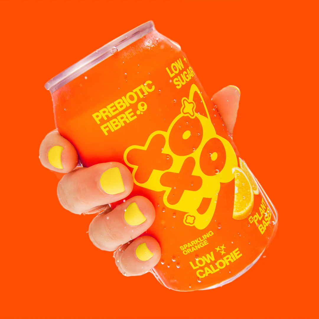 XOXO Orange Prebiotic Soda 12 x 330ml – mahalo