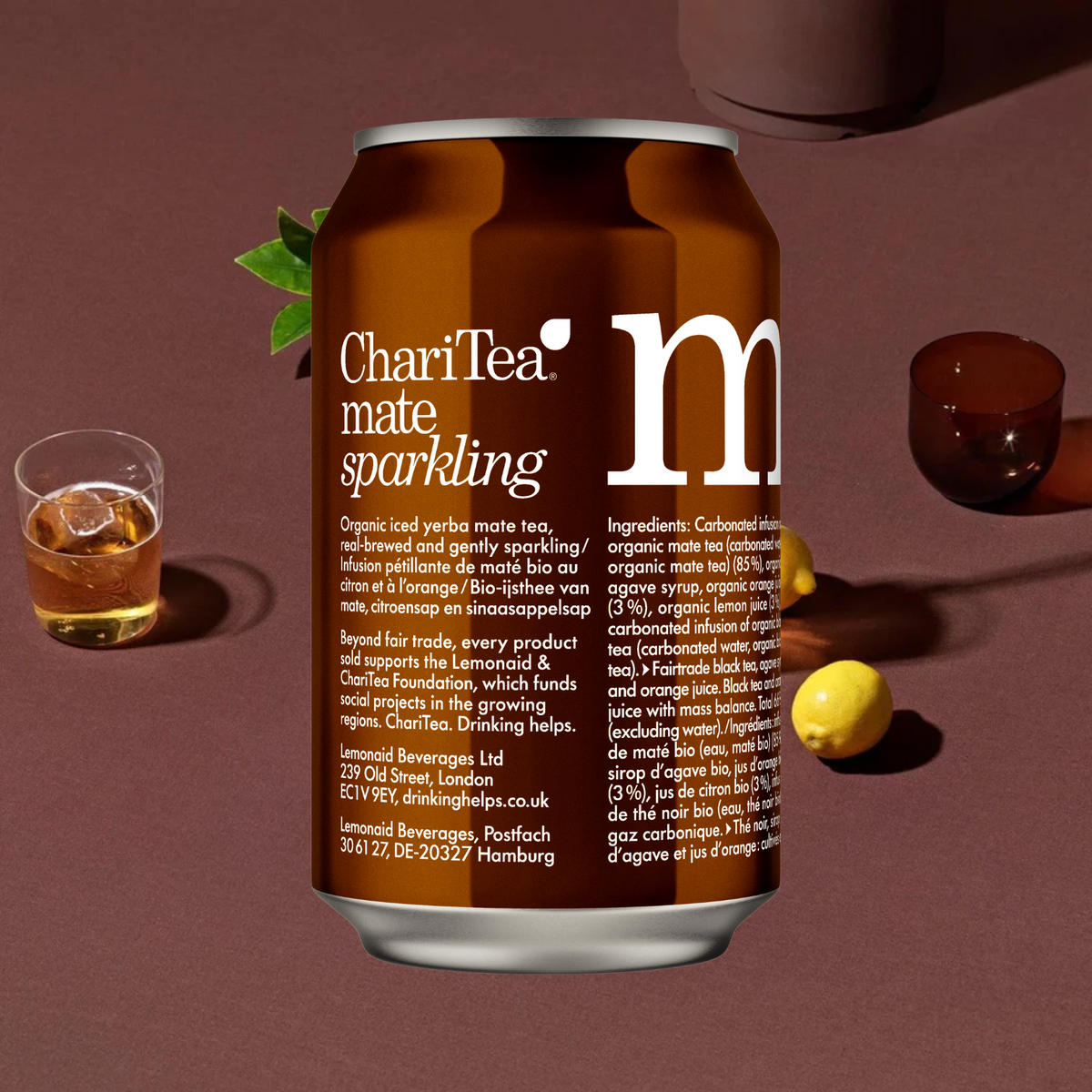 ChariTea mate 12 x 330ml – mahalo