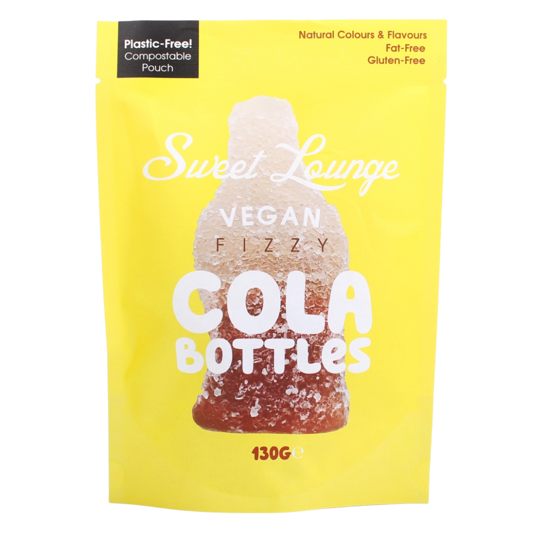 Vegan Fizzy Cola Bottles Sharing Pouch 8 x 130g – mahalo
