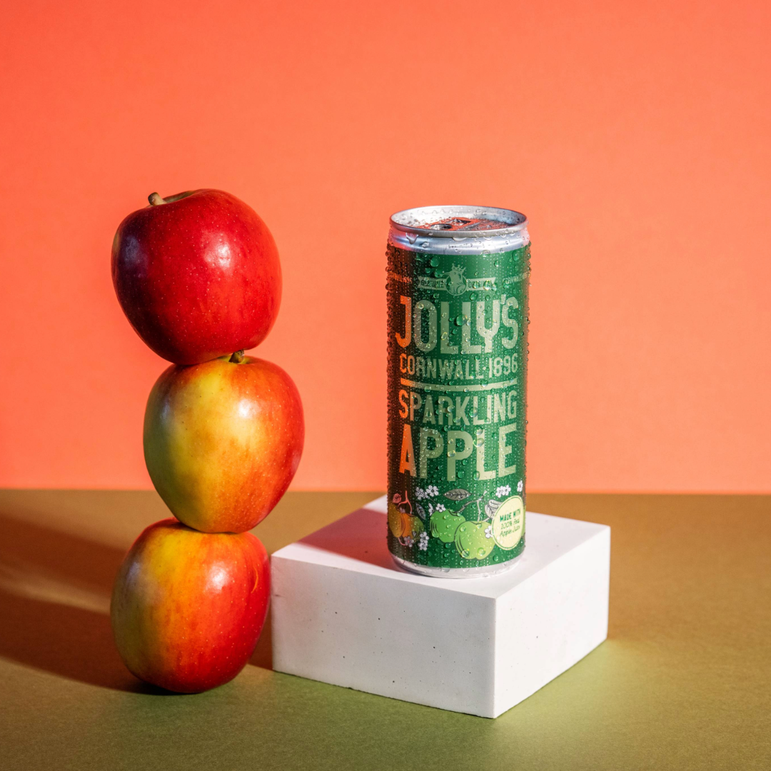Jolly's Cornish Sparkling Apple 24 x 250ml – mahalo