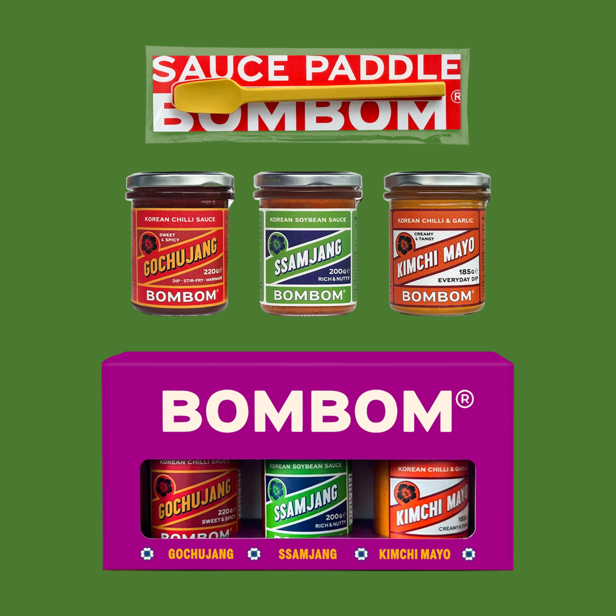 Bombom Trio Gift Box Collection 4 x 3 x 200g – mahalo