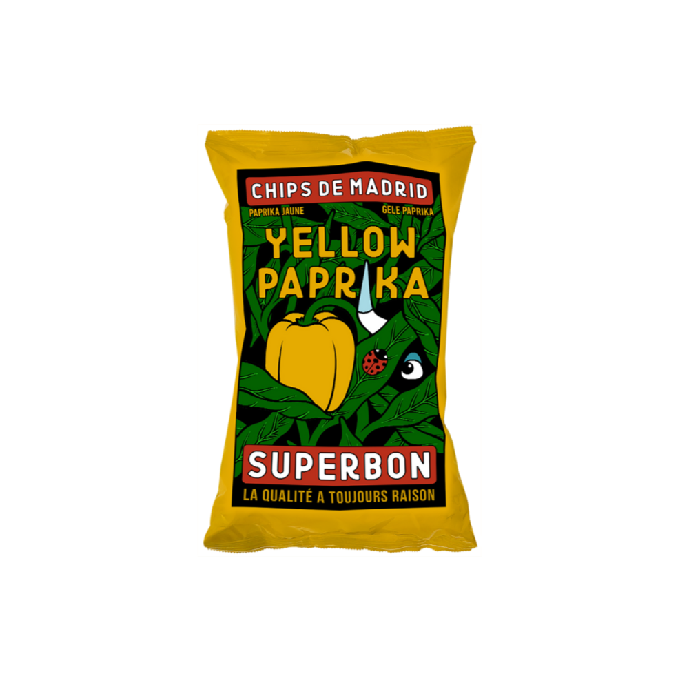 Yellow Paprika Flavoured Potato Crisps | Superbon | Mahalo Supplies ...